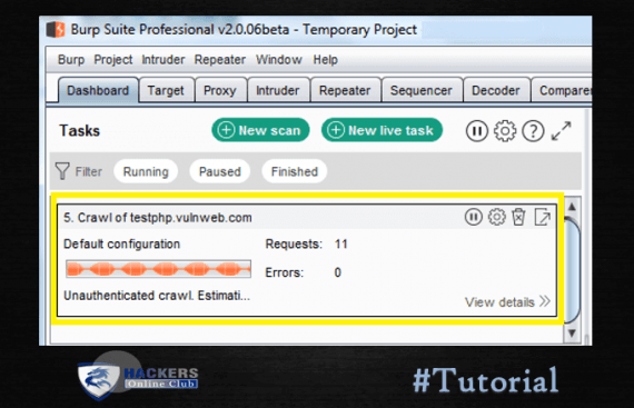 BurpSuite Spider Feature Working