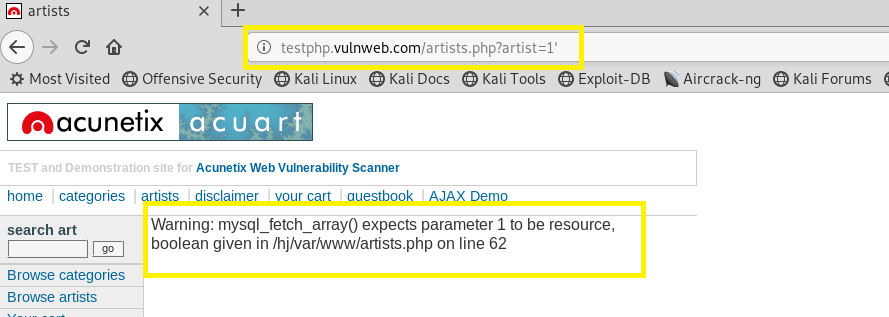 Sql Injection Testing Using Sqlmap Hackersonlineclub