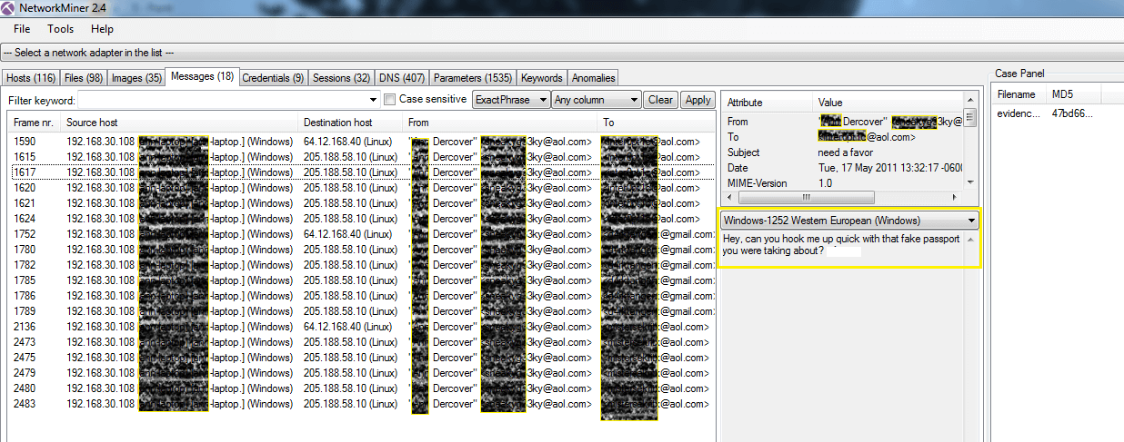 NetworkMiner - For Network Forensic Analysis